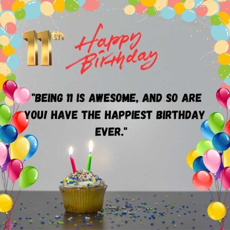 250+ Happy 11th Birthday Images, Wishes And Quotes, - Wishonbrithday