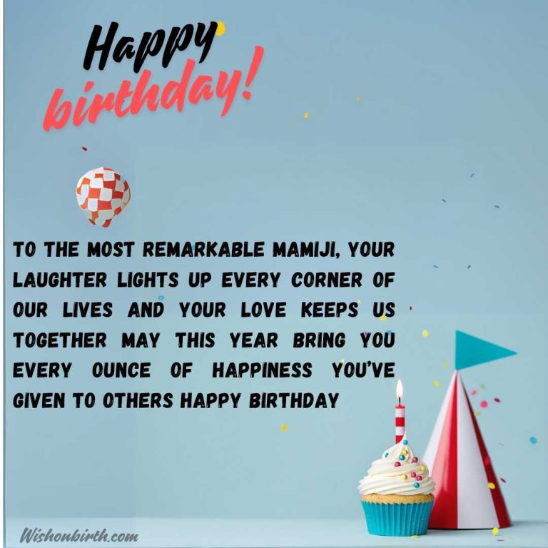 200+ Happy Birthday Wishes For Mami With Images - Wishonbrithday