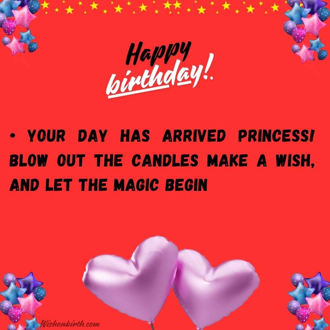 200+ Happy Birthday Princess Wishes for Your Little Queen