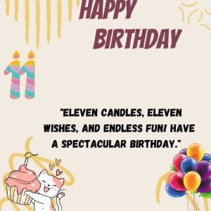 250+ Happy 11th Birthday Images, Wishes And Quotes, - Wishonbrithday