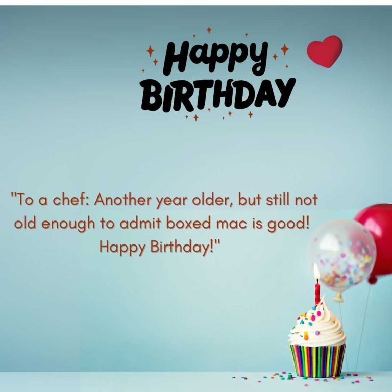 200+ Happy Birthday to a chef Wishes,Quotes With Images - Wishonbrithday