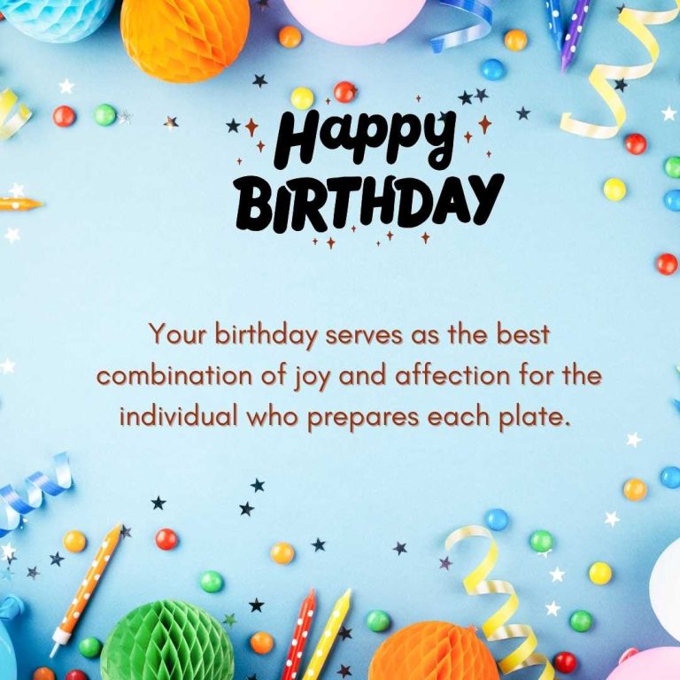 200+ Happy Birthday to a chef Wishes,Quotes With Images - Wishonbrithday