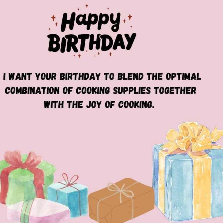 200+ Happy Birthday to a chef Wishes,Quotes With Images - Wishonbrithday