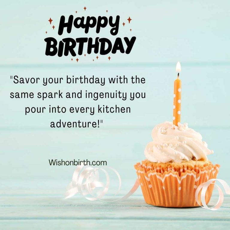 200+ Happy Birthday to a chef Wishes,Quotes With Images - Wishonbrithday