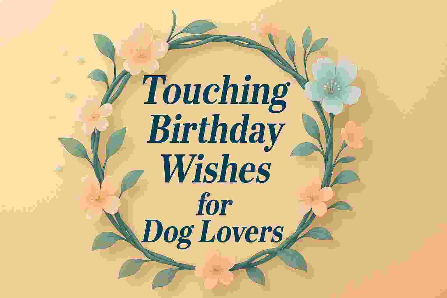 100+ Happy Birthday Wishes for Dog Lovers - Wishonbrithday