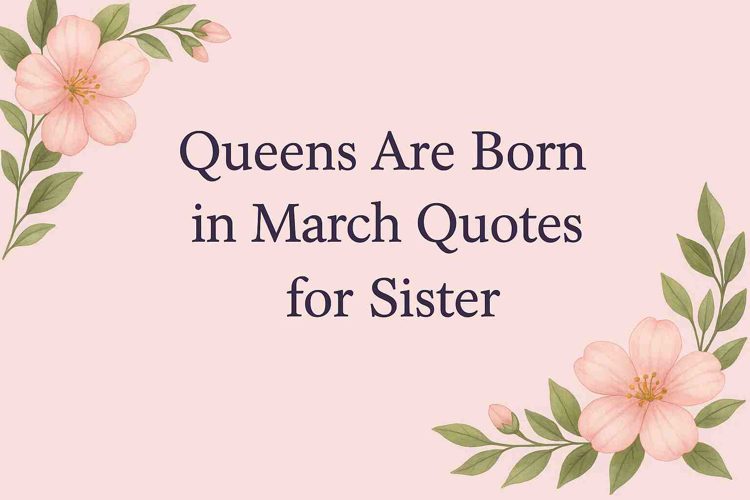 100+ Queens Are Born in March Quotes for Wife, Mom, Sister & Best ...