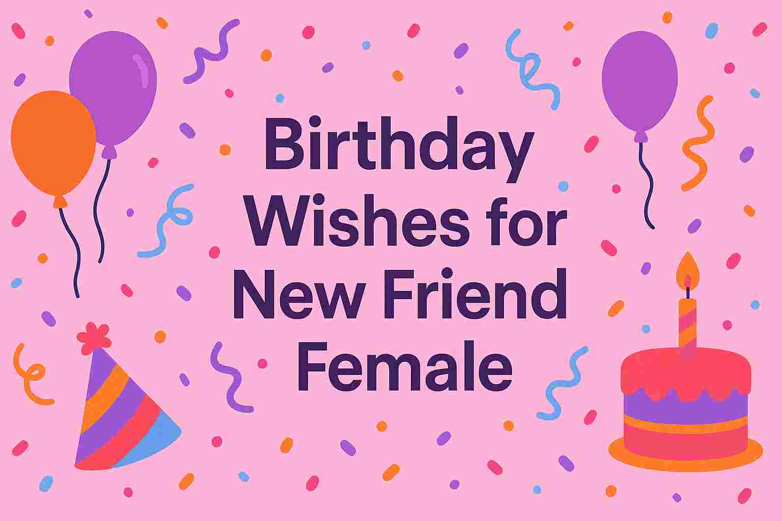 100+ Heartfelt Birthday Wishes for a New Friend (Male & Female ...